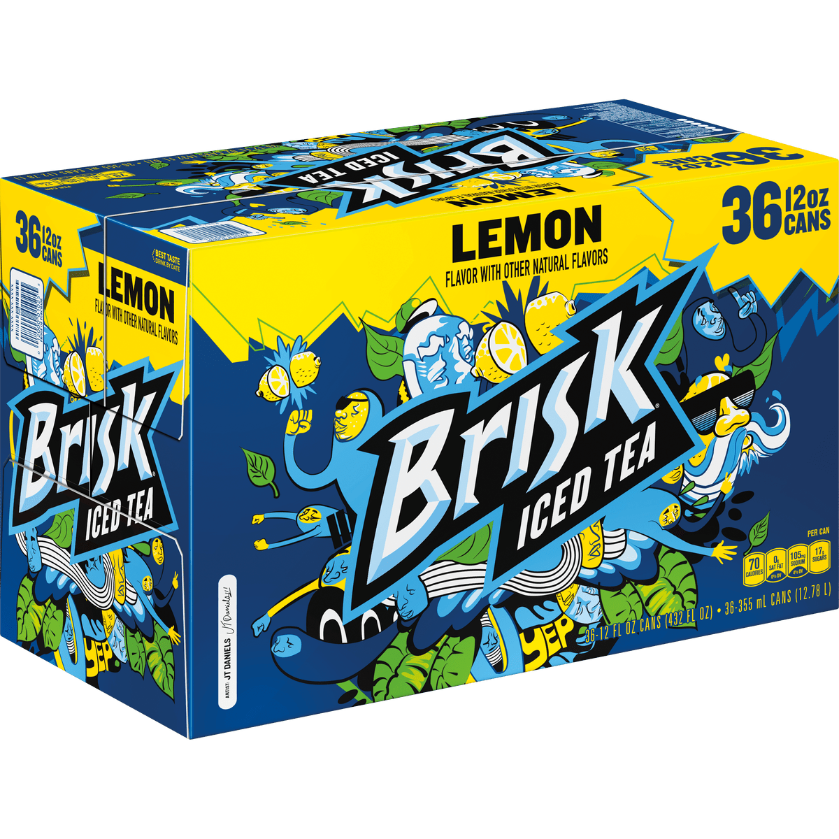 Brisk Iced Tea Lemon 355ml– Sweet Ranch