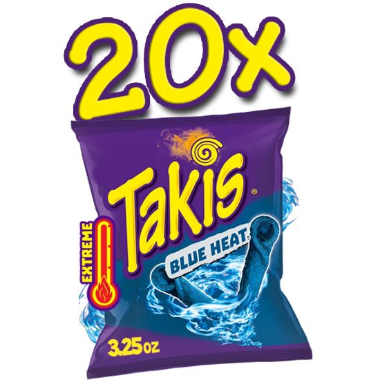 20er Mega Bundle Takis Blue Heat 92,3g– Sweet Ranch