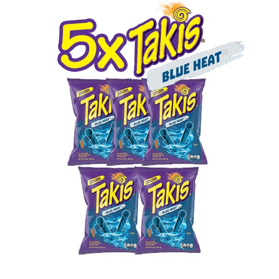 5er Bundle Takis Blue Heat 92,3g– Sweet Ranch
