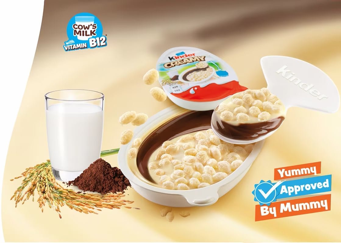 Kinder Creamy Milky & Crunchy 19g– Sweet Ranch