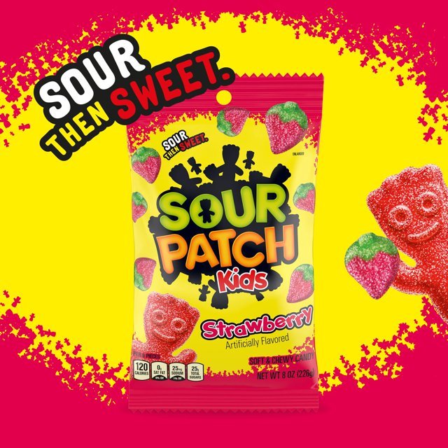 Sour Patch Kids Strawberry Bag 102g– Sweet Ranch